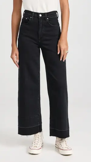 LE JEAN Sophia Wide Leg Jeans