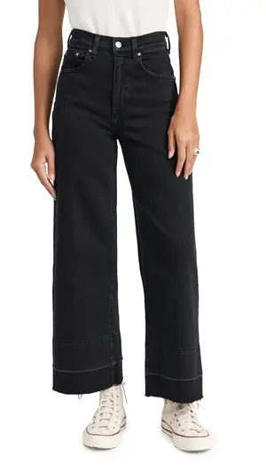 LE JEAN Sophia Wide Leg Jeans