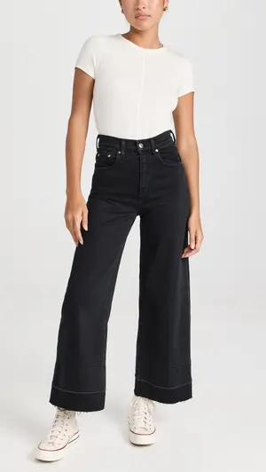 LE JEAN Sophia Wide Leg Jeans