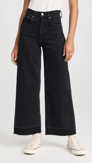 LE JEAN Sophia Wide Leg Jeans
