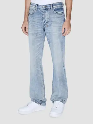 Ksubi Bronko Flared Five-pocket Jeans