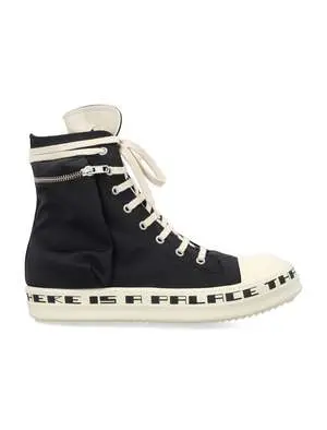 Rick Owens Cargo 's Sneaks - Black/milk