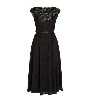 Max Mara Lace Evening Dress