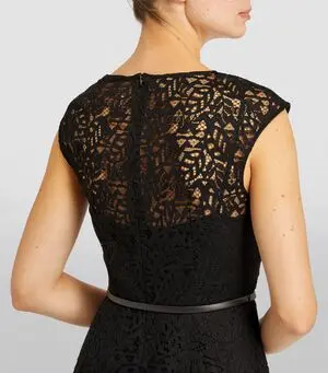 Max Mara Lace Evening Dress