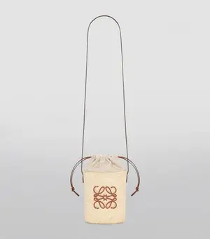 Loewe X Paula’s Ibiza Straw Bucket Bag