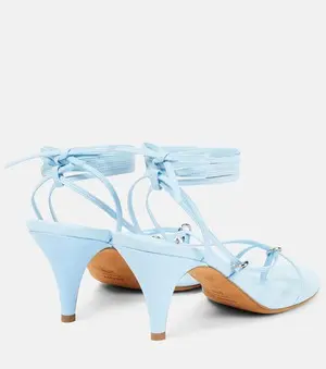 Khaite Marion Leather Sandals