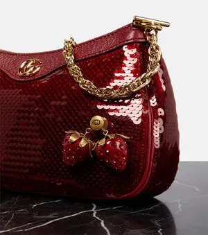 Gucci Ophidia Small Sequined Shoulder Bag