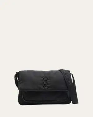Saint Laurent Niki Messenger Bag - Black