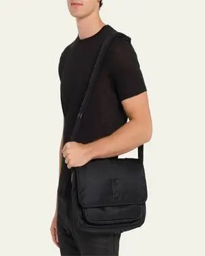 Saint Laurent Niki Messenger Bag - Black