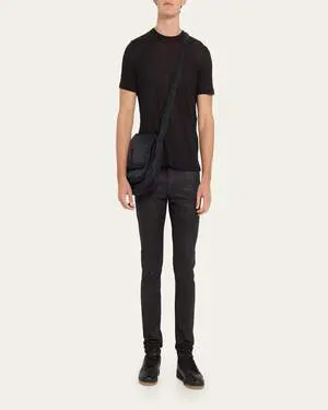Saint Laurent Niki Messenger Bag - Black