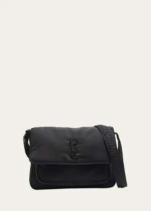 Saint Laurent Niki Messenger Bag - Black