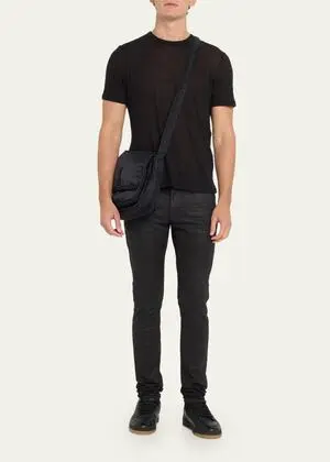 Saint Laurent Niki Messenger Bag - Black