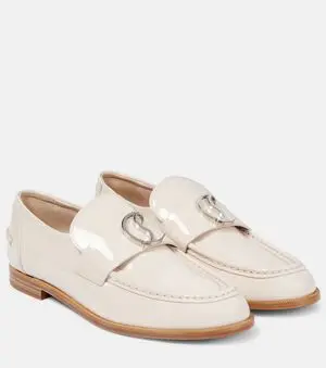 Women's Leather Moc-Toe Loafers