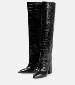 Paris Texas Anja Leather Knee-high Boots
