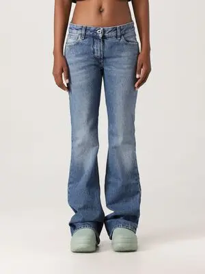 Off-White Jeans In Washed Denim