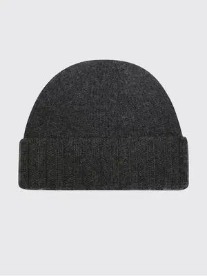 DRUMOHR Cashmere Tricot Hat Grey 2