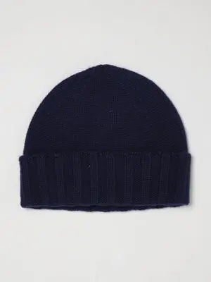 DRUMOHR Cashmere Tricot Hat Navy