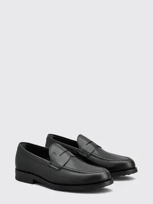 TOD'S Leather Loafers - Black