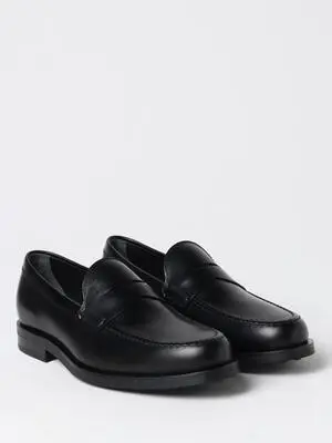 TOD'S Leather Loafers - Black