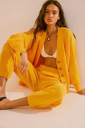 Free People Hailee Cardi Set Citrus Ave