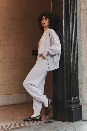 Free People Hailee Cardi Set Orchid Tint