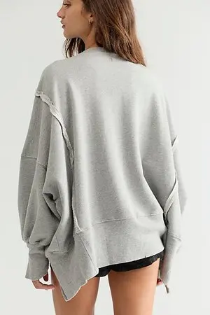 Free People We The Free Graphic Camden Pullover - Eagle Combo
