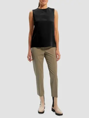 Theory Silk Straight Shell