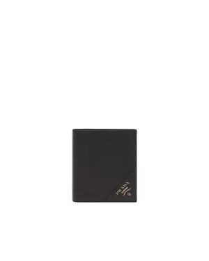 Prada Saffiano Leather Wallet - Black