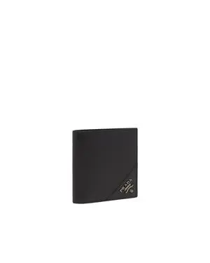 Prada Saffiano Leather Wallet - Black