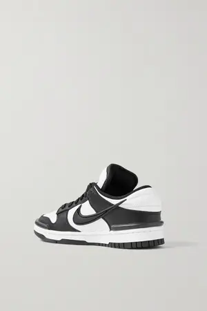 Nike Dunk Low Twist Leather Sneakers - Black