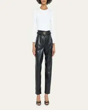 Veronica Beard Britney Cotton Top - Black