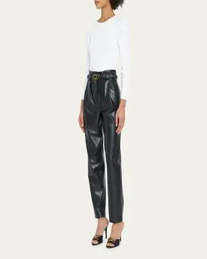 Veronica Beard Britney Cotton Top - Black