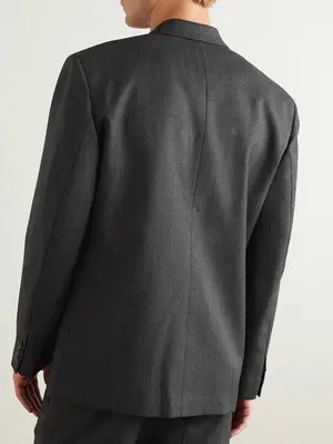 Barena Venezia Virgin Wool Herringbone Blazer