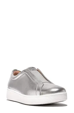 Fitflop Rally Metallic Slip-on Sneakers