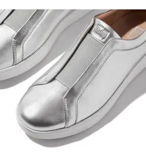 Fitflop Rally Metallic Slip-on Sneakers