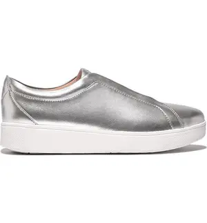 Fitflop Rally Metallic Slip-on Sneakers