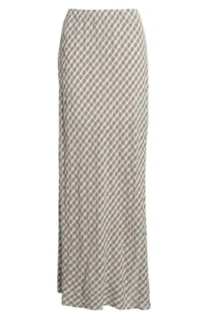 Bp. Plaid Maxi Skirt