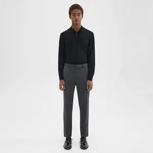 Theory Slim Pant In Herringbone Stretch Wool