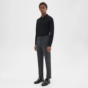 Theory Slim Pant In Herringbone Stretch Wool
