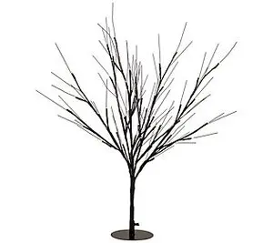 NORTHLIGHT 39' Led Lit Halloween Twig Tree - One-color