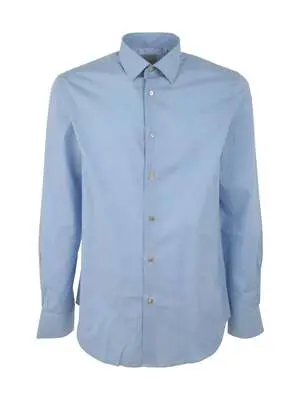 Paul Smith Mens Tailored Fit Shirt - Blue