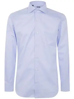 BARBA NAPOLI "oxford" Shirt Clothing - Blue