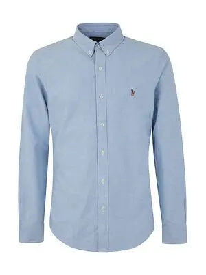 Polo Ralph Lauren Sl Bd Ppc Sp Long Sleeve Sport Shirt - Blue