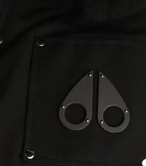 Moose Knuckles Down-filled Bomber Jacket - Black