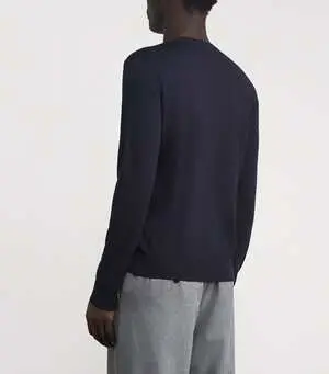 Giorgio Armani Wool Sweater - Blue