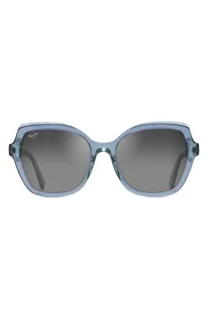 Maui Jim Mamane Butterfly Sunglasses - Teal