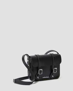 Dr. Martens 7-inch Leather Crossbody Bag - Black