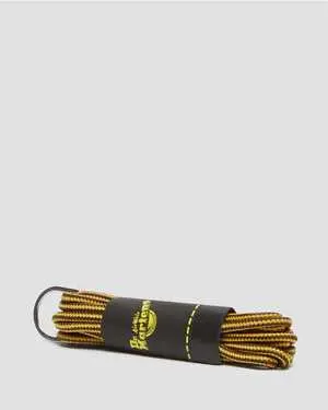 Dr. Martens Dr. Martens 55-Inch Round Shoe Laces Brown+yellow