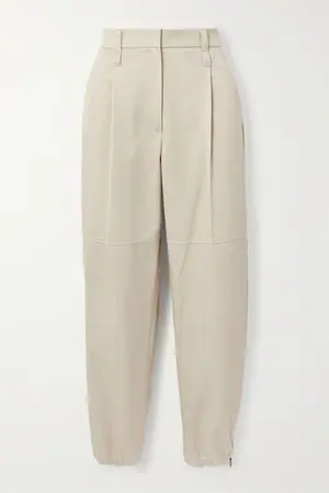 Brunello Cucinelli Cropped Sports Pants For Women