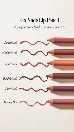 RMS BEAUTY Go Nude Lip Pencils 0.04 Oz/1.08 - Nighttime Nude